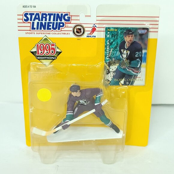 Kenner | Toys | Anaheim Mighty Ducks 995 Starting Line Up Nhl Bob ...
